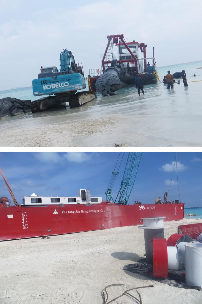 Hydraulic Cutter Suction Dredger Dengan Cutter Head Untuk Dredging ...