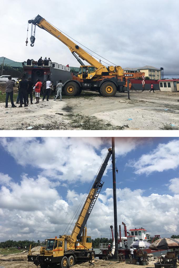 3000m Discharge River Dredger with Hydraulic Control System