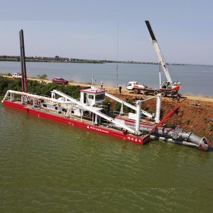 SIEMENS PLC Cutter Suction Dredger for River Dredging